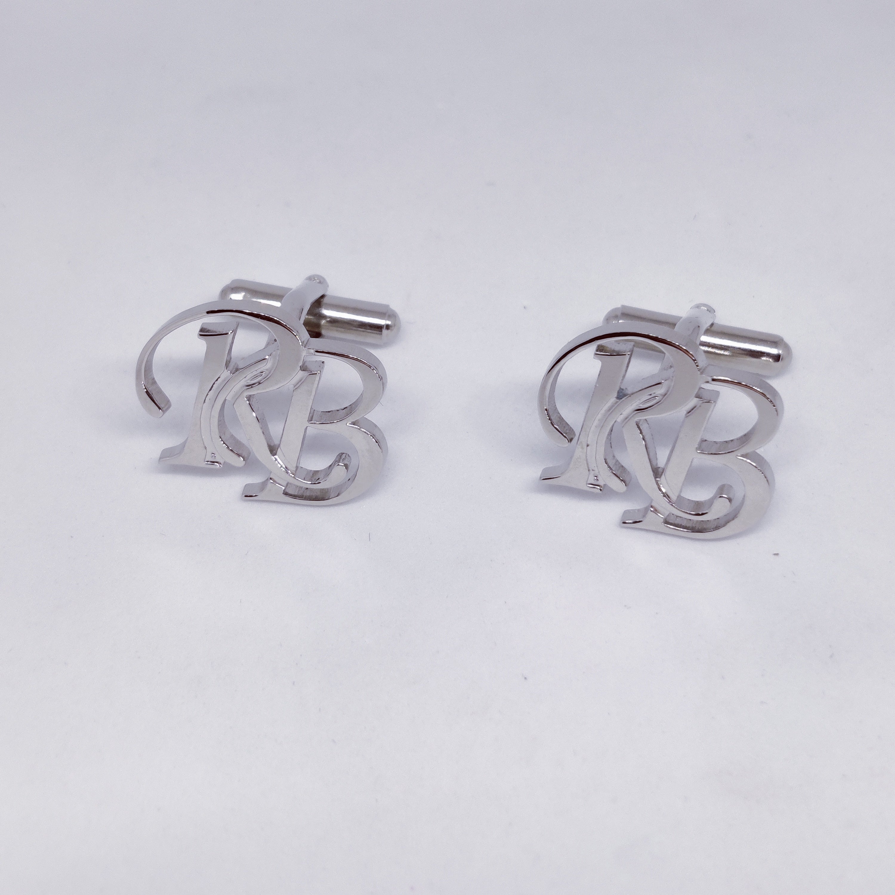 RB Double Initial Cufflinks – SHOPWITHSTYLE