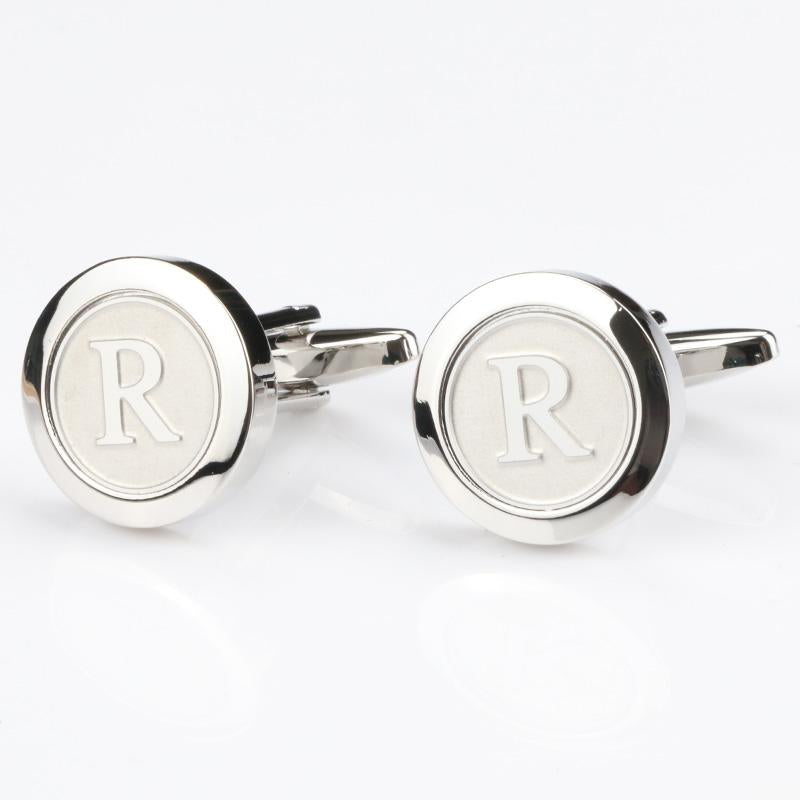 Personalized Round Letter R Cufflinks – SHOPWITHSTYLE